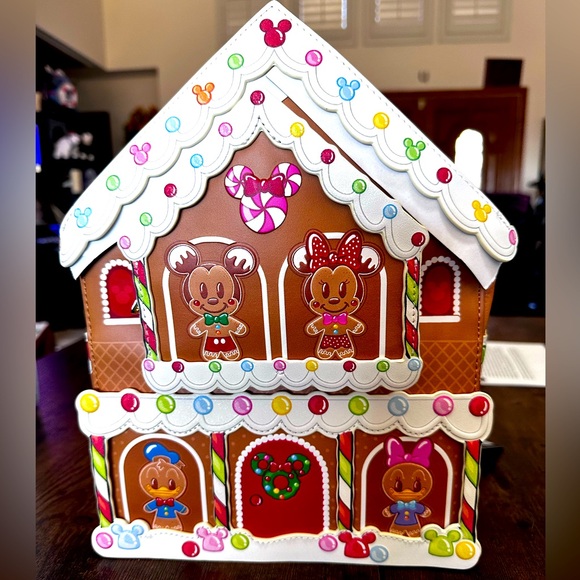 Loungefly | Bags | Loungefly Disney Mickey And Friends Gingerbread ...